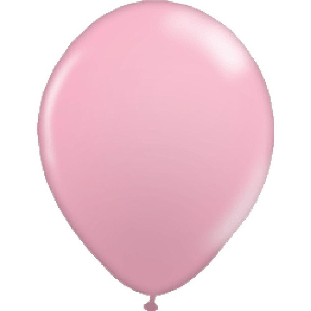 Balão Ballontech Rosa Bebê Nº 7(17,5cm) - 50 Unidades - Abrakadabra