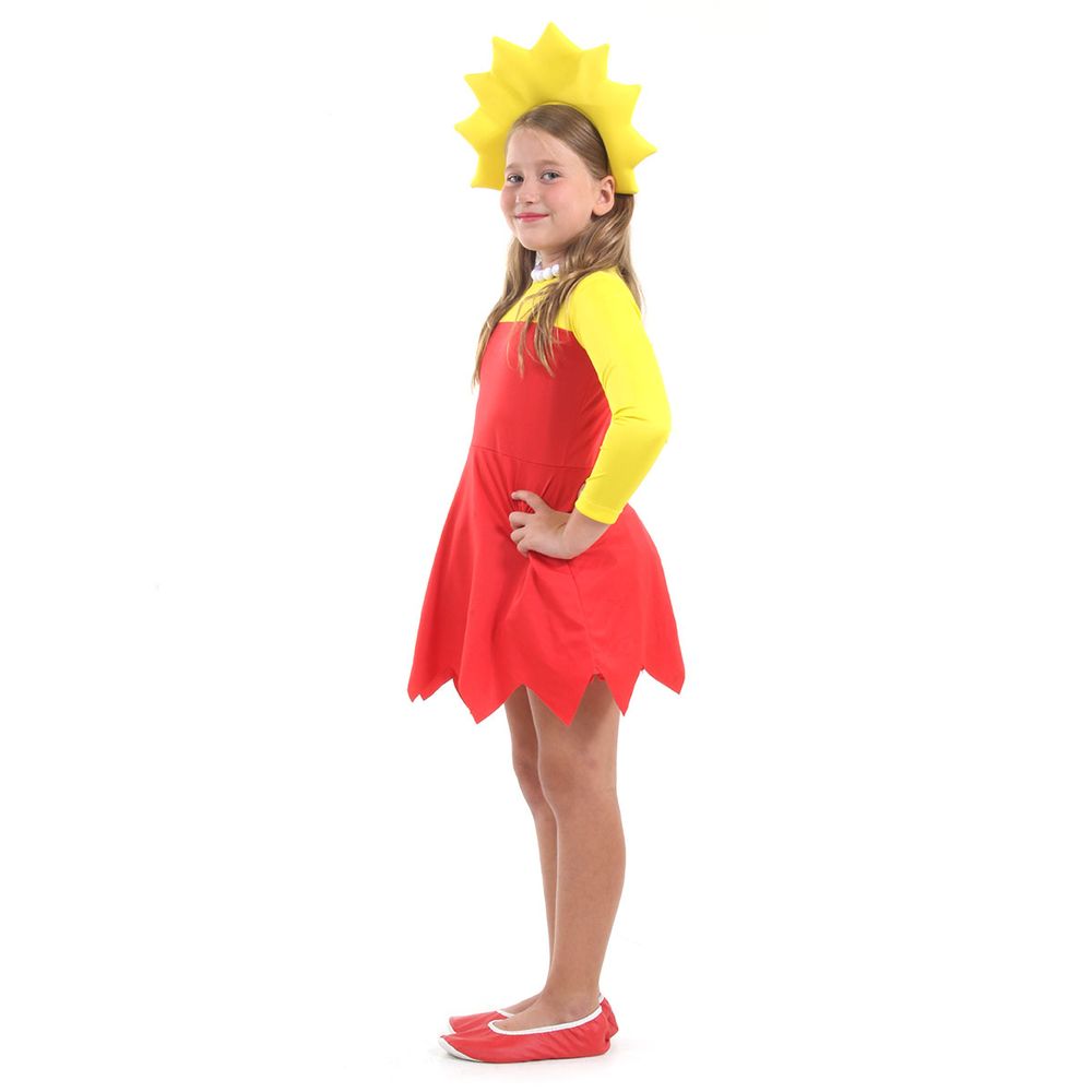 Fantasia Lisa Simpson Infantil - Os Simpsons - Original - Abrakadabra