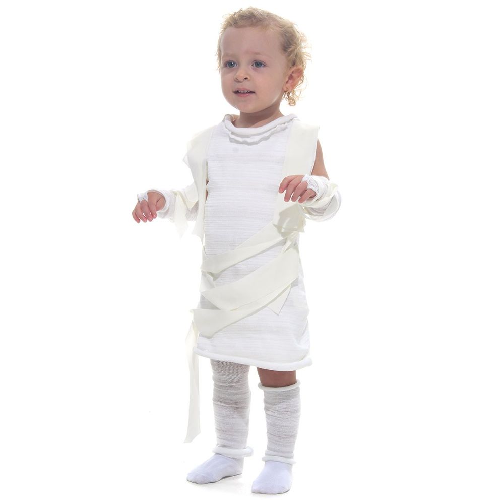 Fantasia Múmia Feminina Bebê - Halloween | Abrakadabra - Abrakadabra