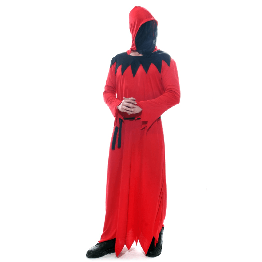 Fantasia Morte Sangrenta Túnica Adulto com Capuz - Halloween - Abrakadabra