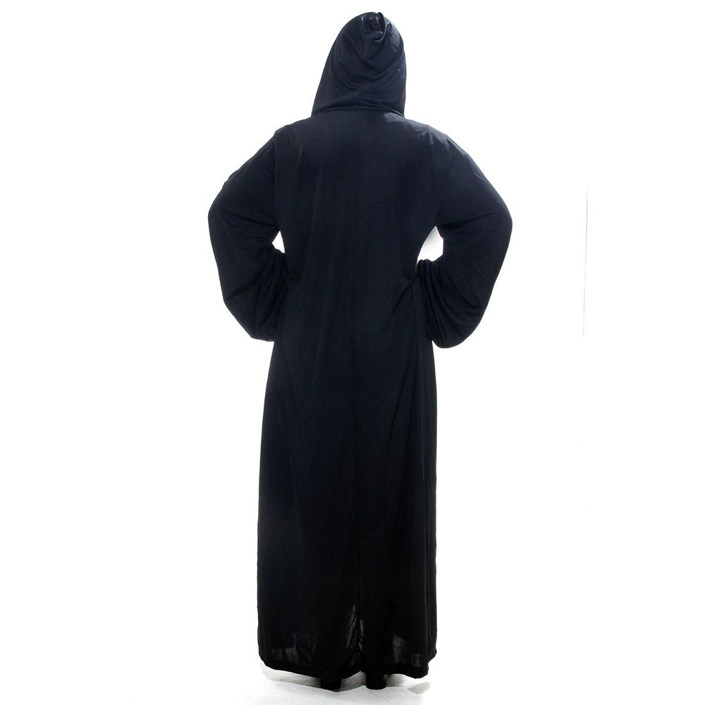 Capa Preta com Capuz - Adulto - Abrakadabra