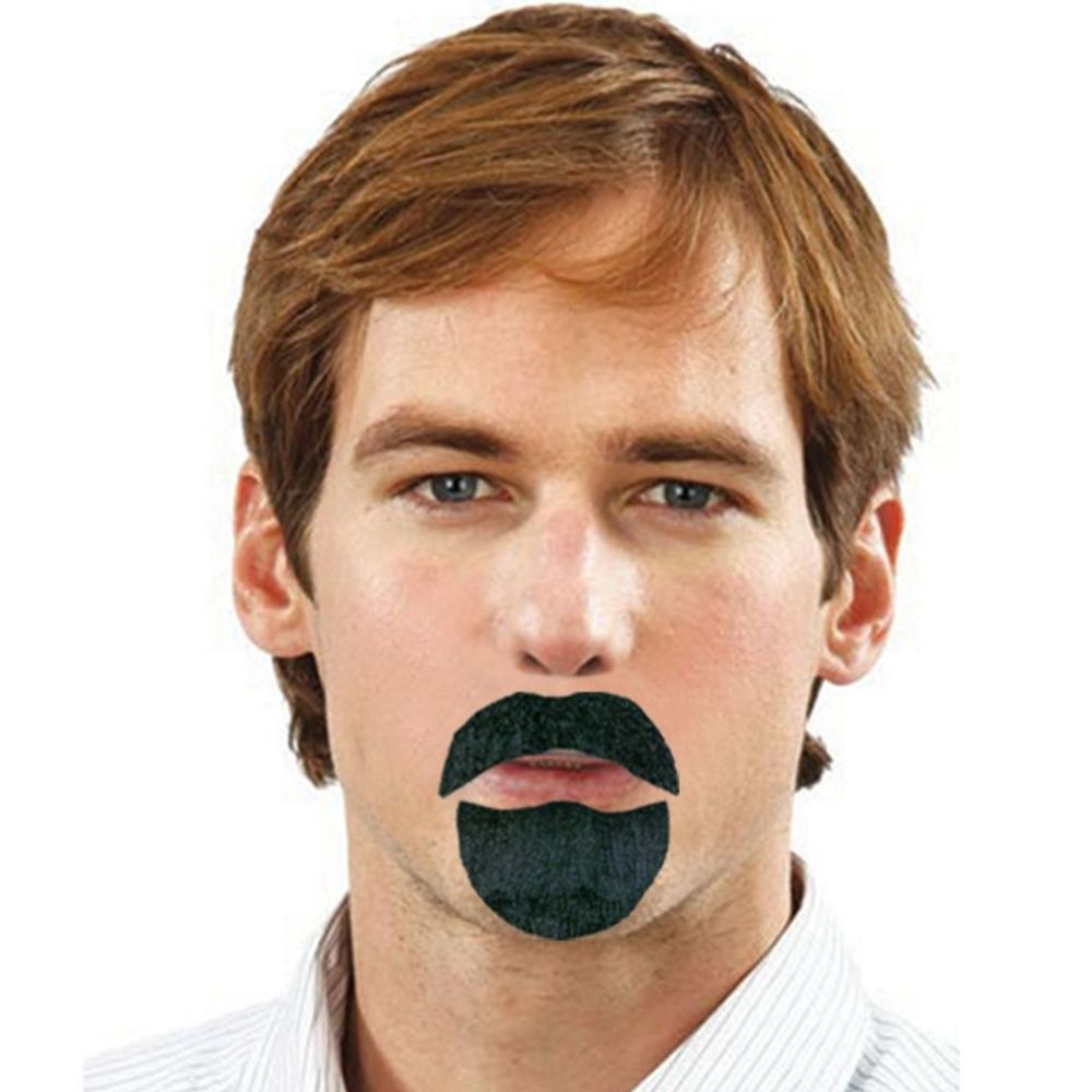 Bigode com Barba Pequeno Masculino - Abrakadabra
