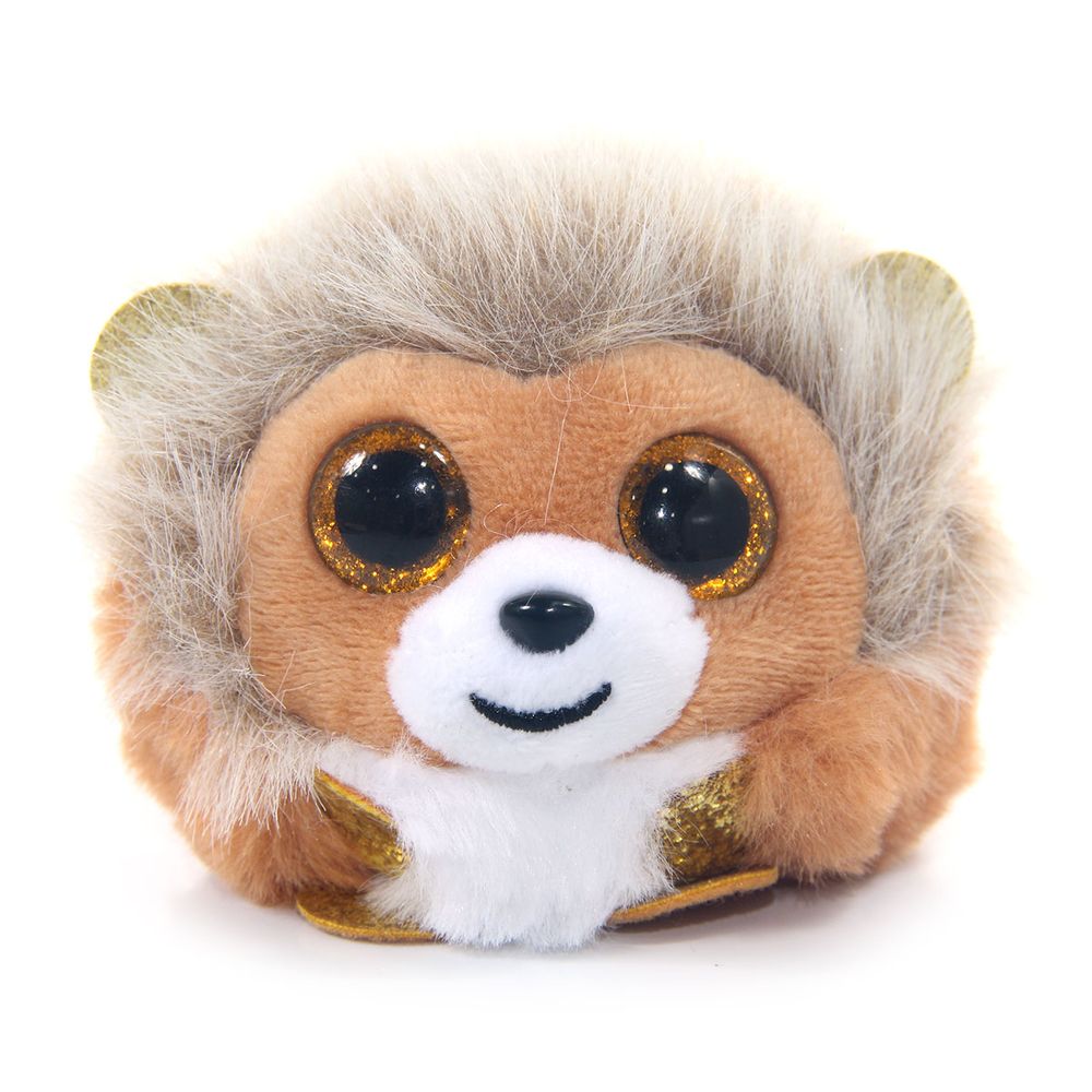 Mini Pelúcia Beanie Boos TY Puff Leão Caesar 8 cm - Toyng - Abrakadabra
